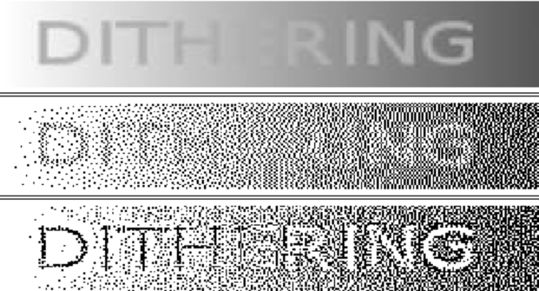 Dithering explained in a easy way, so anyway always have it on ...